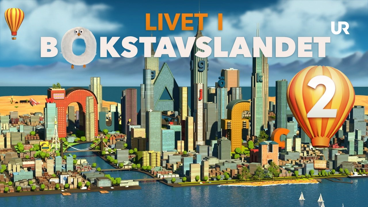Livet i Bokstavslandet | Säsong 2 | Stavning och meningsbyggnad | UR Play