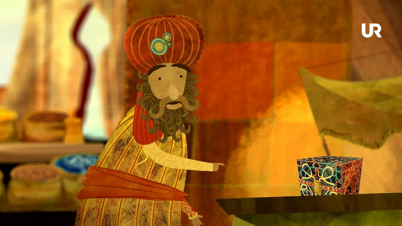 Folksagor i världen - finska: Kalifen som förvandlades till en stork ...