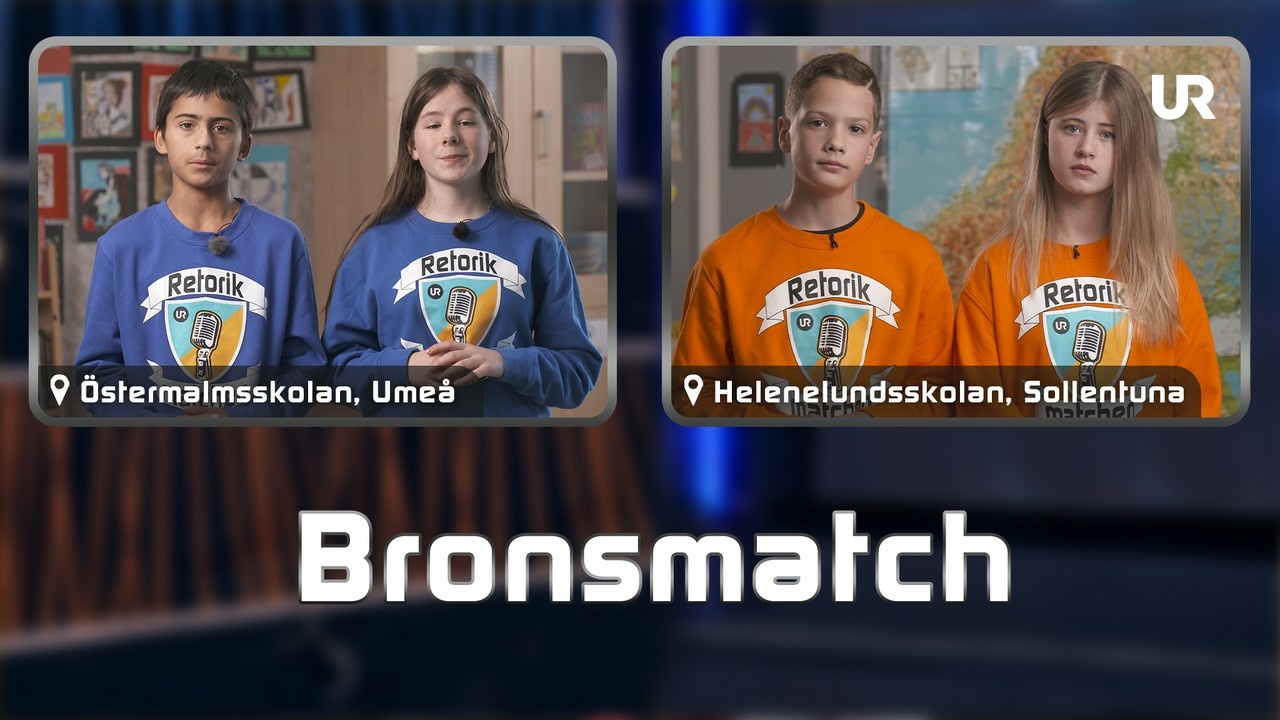 Retorikmatchen 2020: Bronsmatch | UR Play