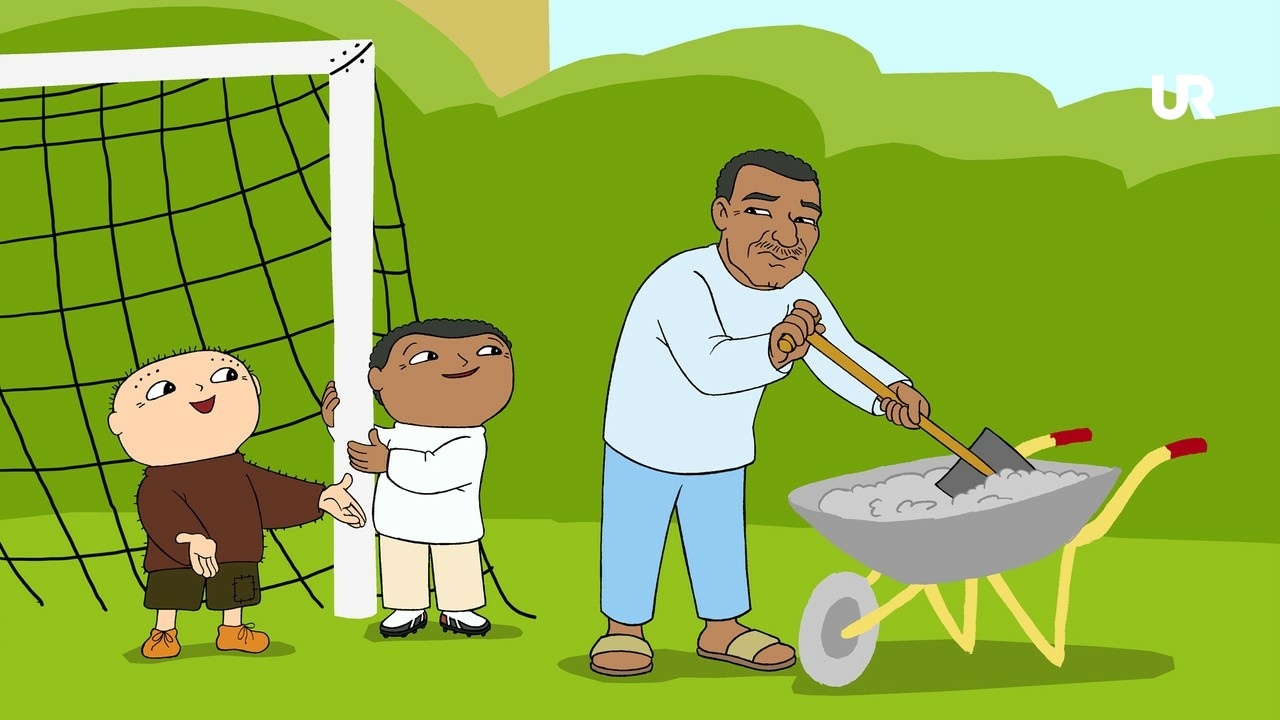 Alfons Åberg - meänkieli: Alfons och soldatpappan | UR Play