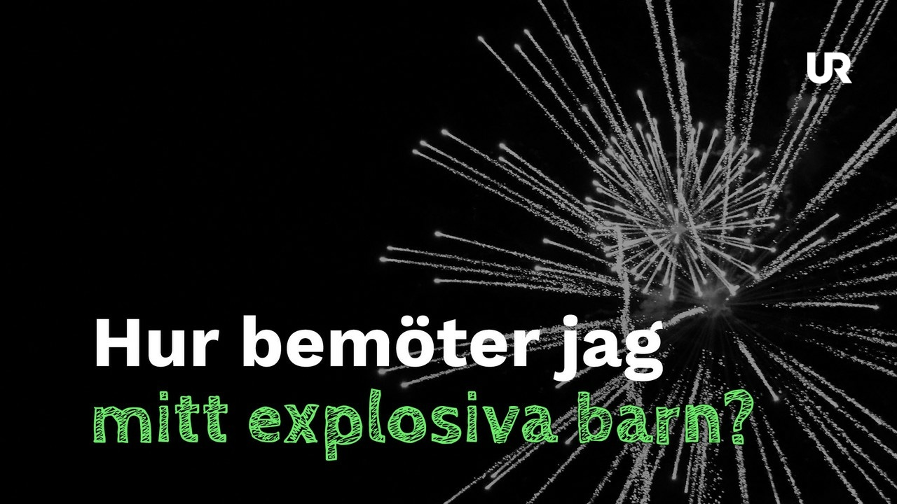 Fatta familjen: Hur bemöter jag mitt explosiva barn? | UR Play