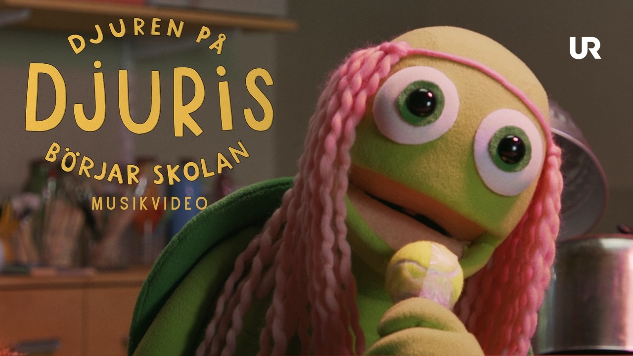 Djuren på Djuris börjar skolan - musikvideo | UR Play