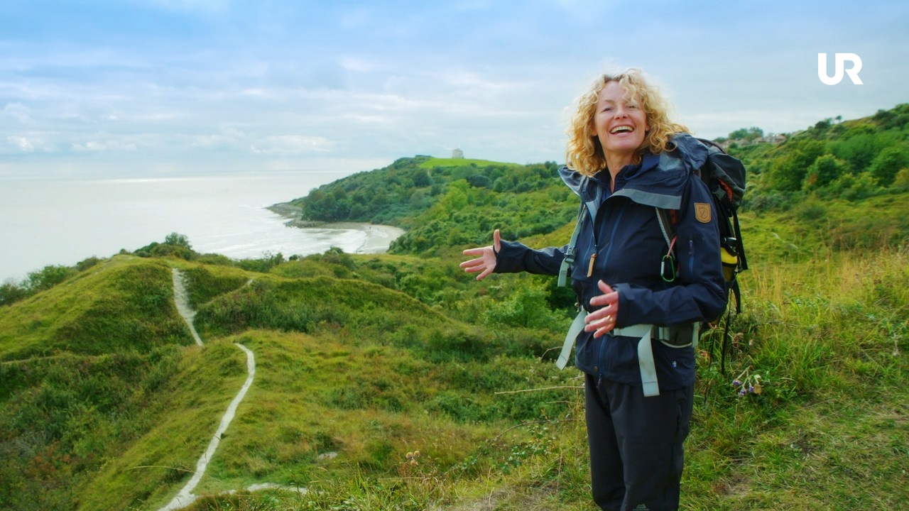 Brittiska kusten med Kate Humble: Dovers vita klippor | UR Play