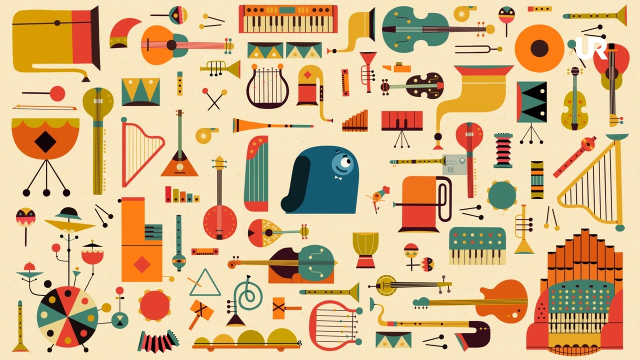 Jasmine och Jambo - franska: Jorden runt på fem instrument | UR Play