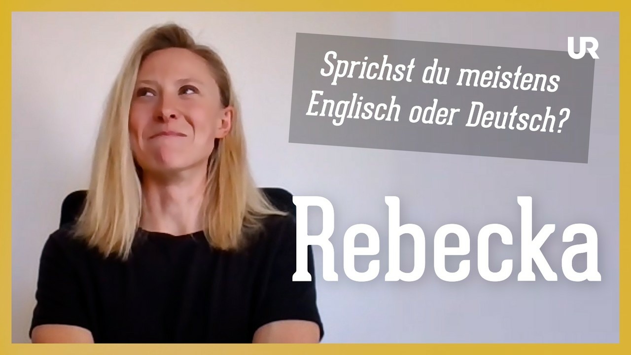 Dank Deutsch: Rebecka | UR Play