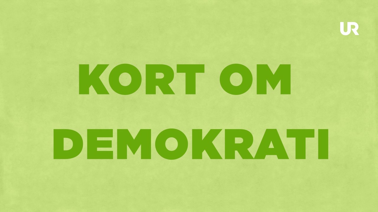 Kort om demokrati - teckenspråkstolkat | UR Play