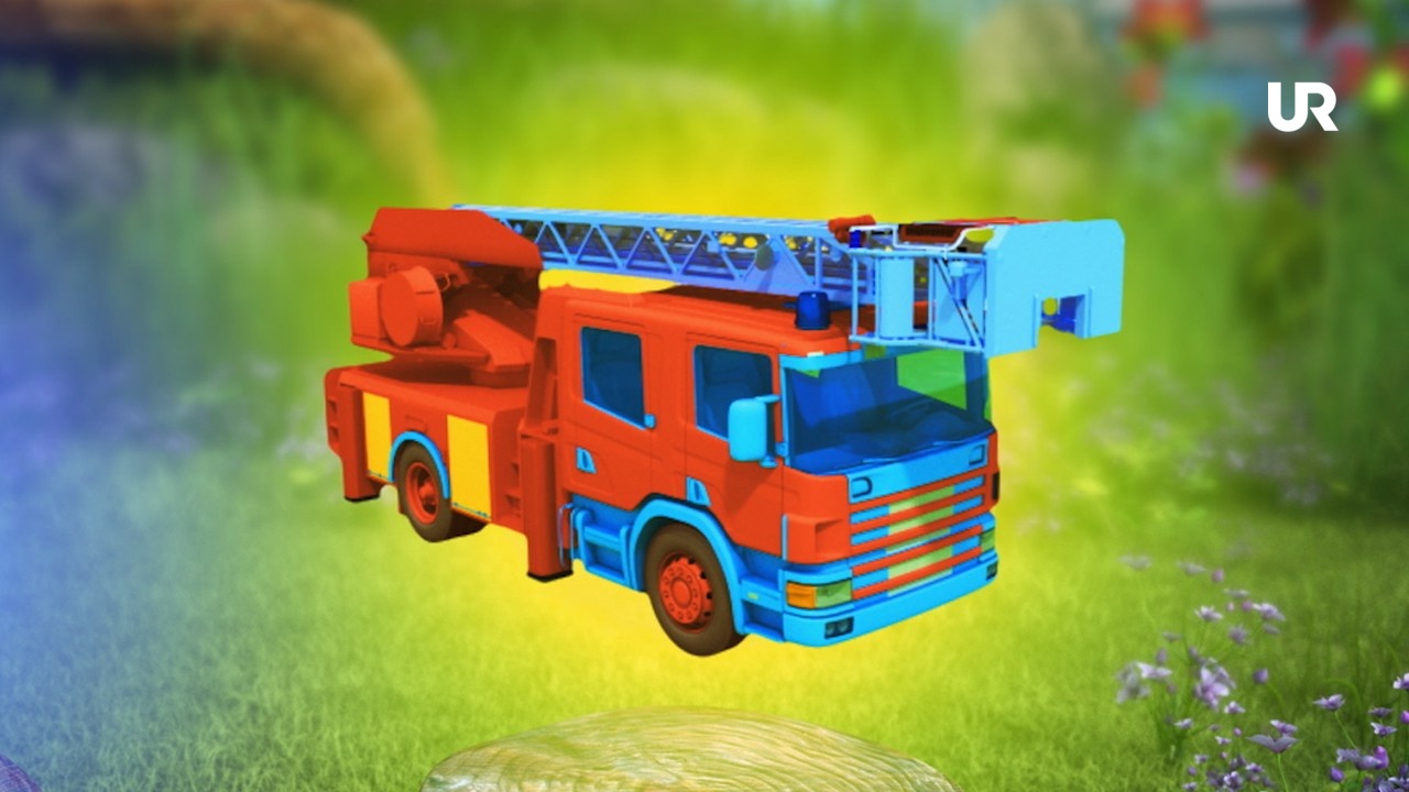 Tripp och Trapp trollar med ord: Brandbil | UR Play