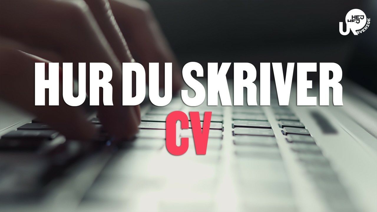 Hej Sverige - reportage - teckenspråkstolkat: Hur du skriver ett cv | UR Play