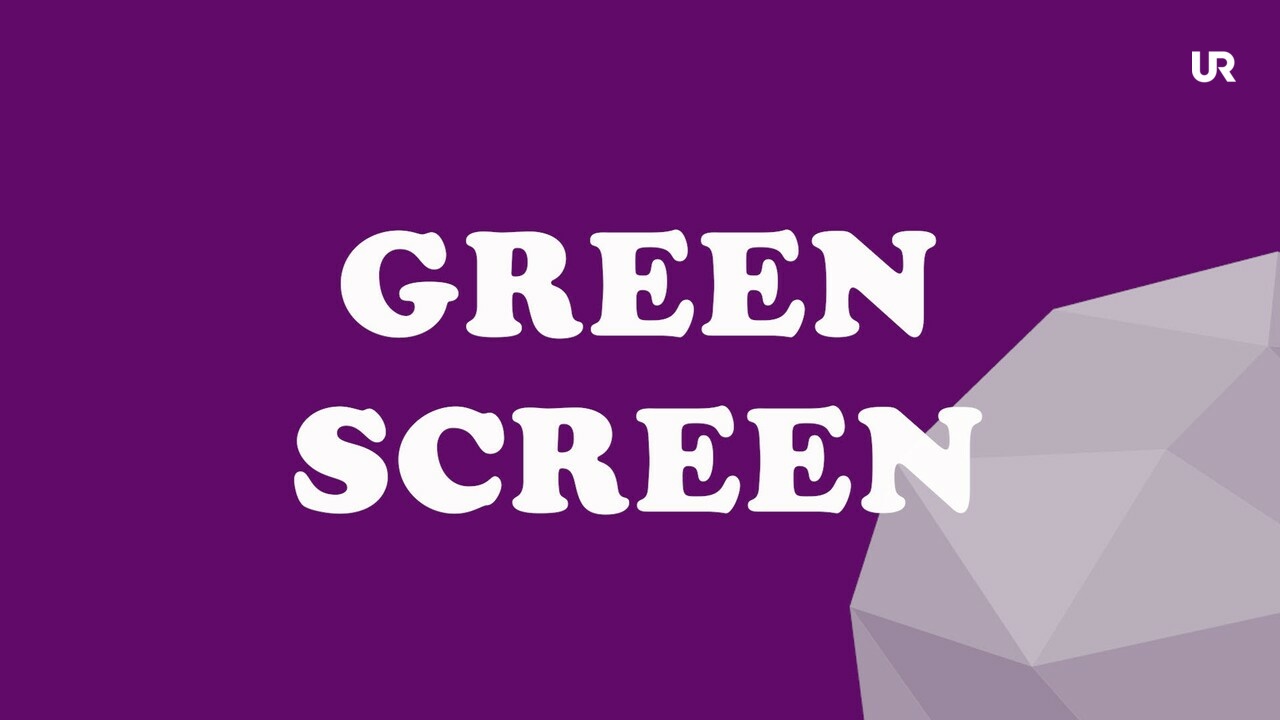 Vi förklarar teknik: Greenscreen | UR Play
