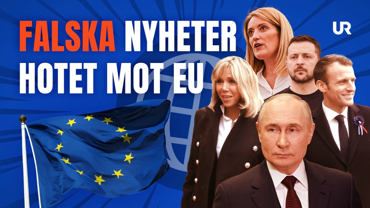 Falska nyheter | Lär dig hur desinformation hotar EU | Gymnasiet | UR Play