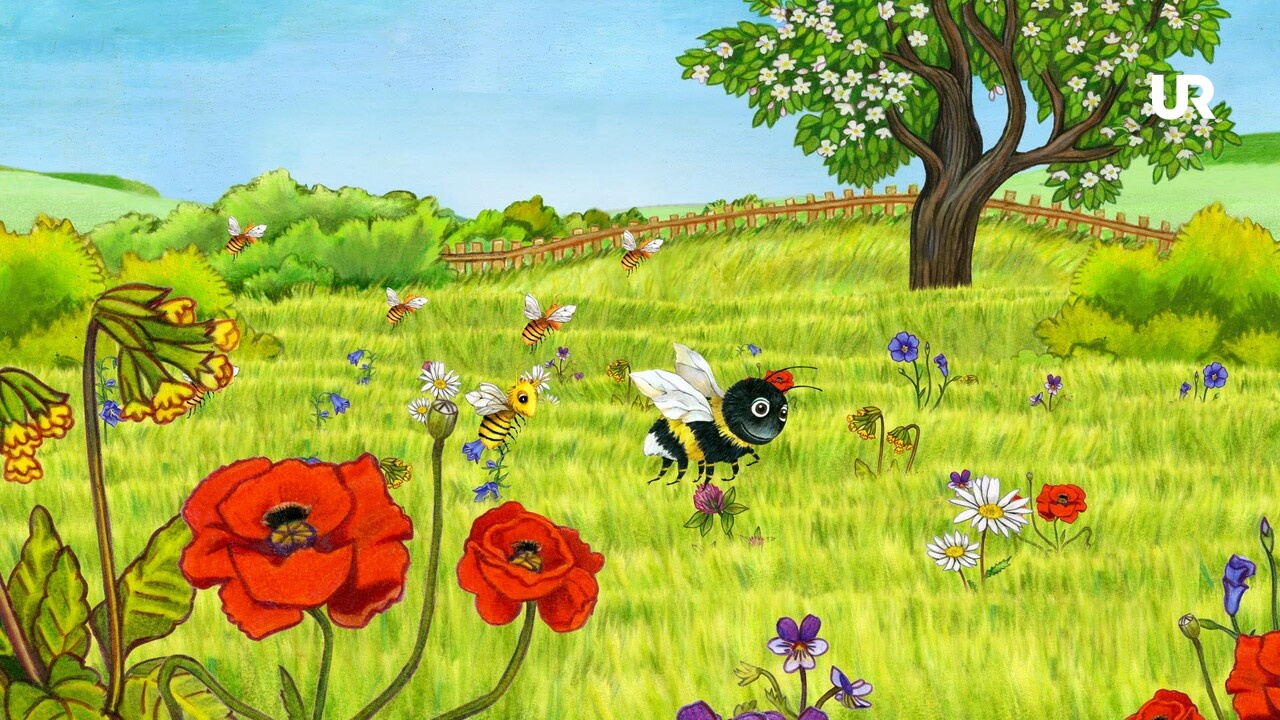 Humlan Djojj: Djojj räddar bidrottningen och Flugan Flax har otur | UR Play