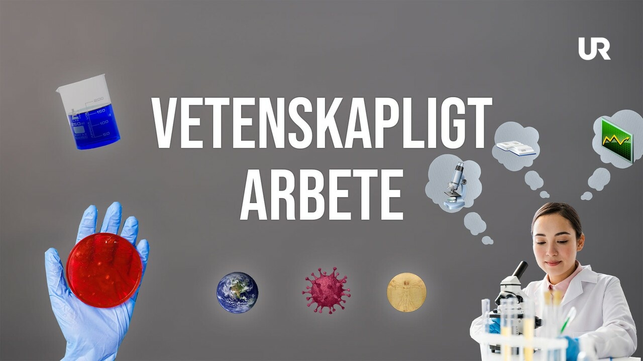 Vetenskaplig metod: Vetenskapligt arbete | UR Play