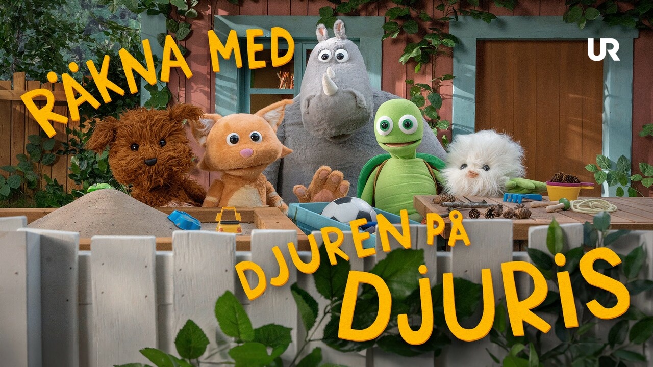 Räkna med djuren på djuris | Se hela serien här! | UR Play