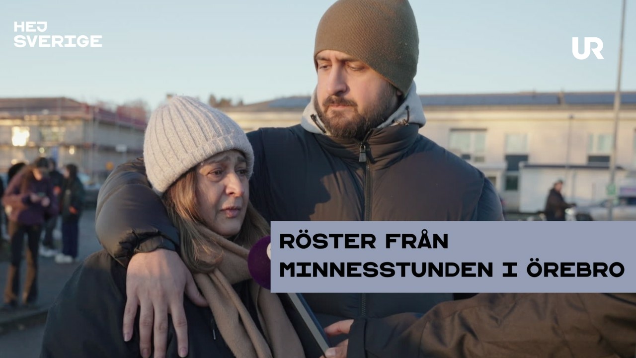 Hej Sverige - reportage: Röster från minnesstunden i Örebro | UR Play