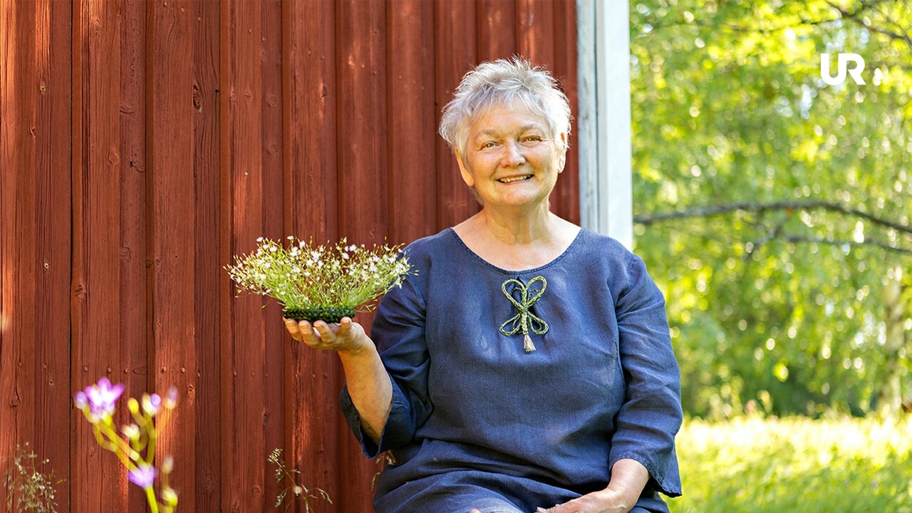 I skapandet lever vårt arv: Lena Eriksson - gräshantverkare och ...