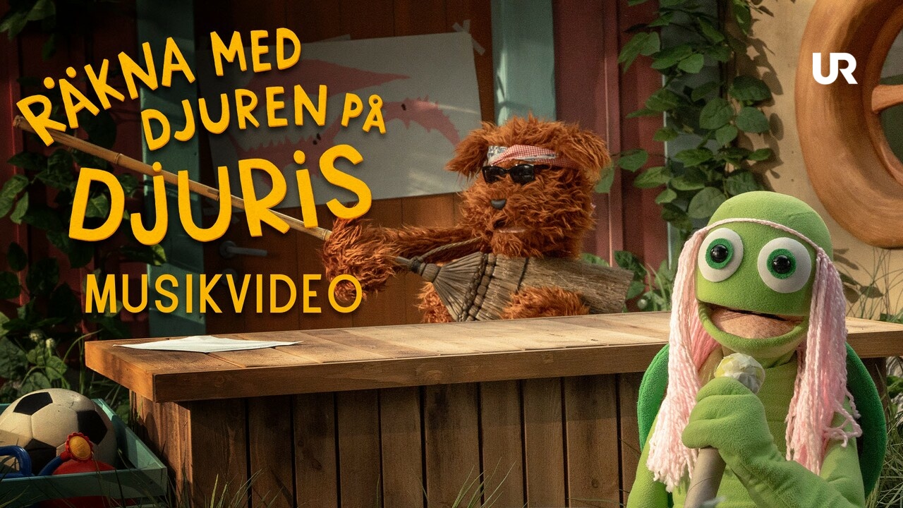 Räkna med Djuren på Djuris - musikvideo | UR Play