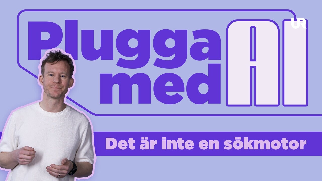 Orka plugga - Källkritik: Plugga med AI - så funkar AI | UR Play