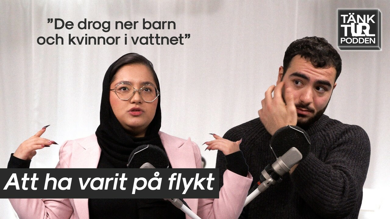 Tänk till - podden: Att ha varit på flykt - Jag drunknade nästan | UR Play